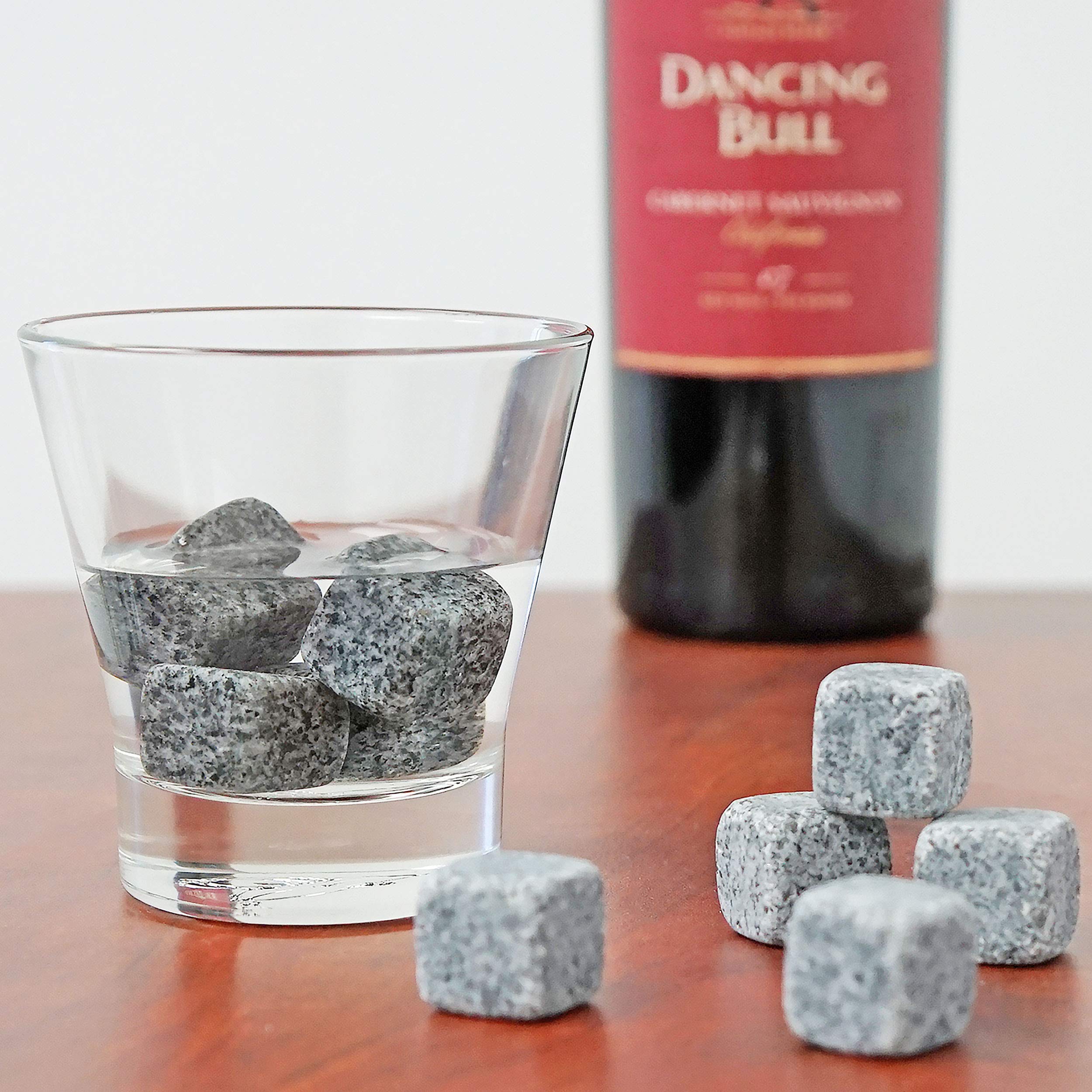 Southern Homewares Granite Whiskey Stones, One Size, Gray