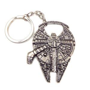 qaoquda star wars key chain bottle opener - detailed heavy die cast construction