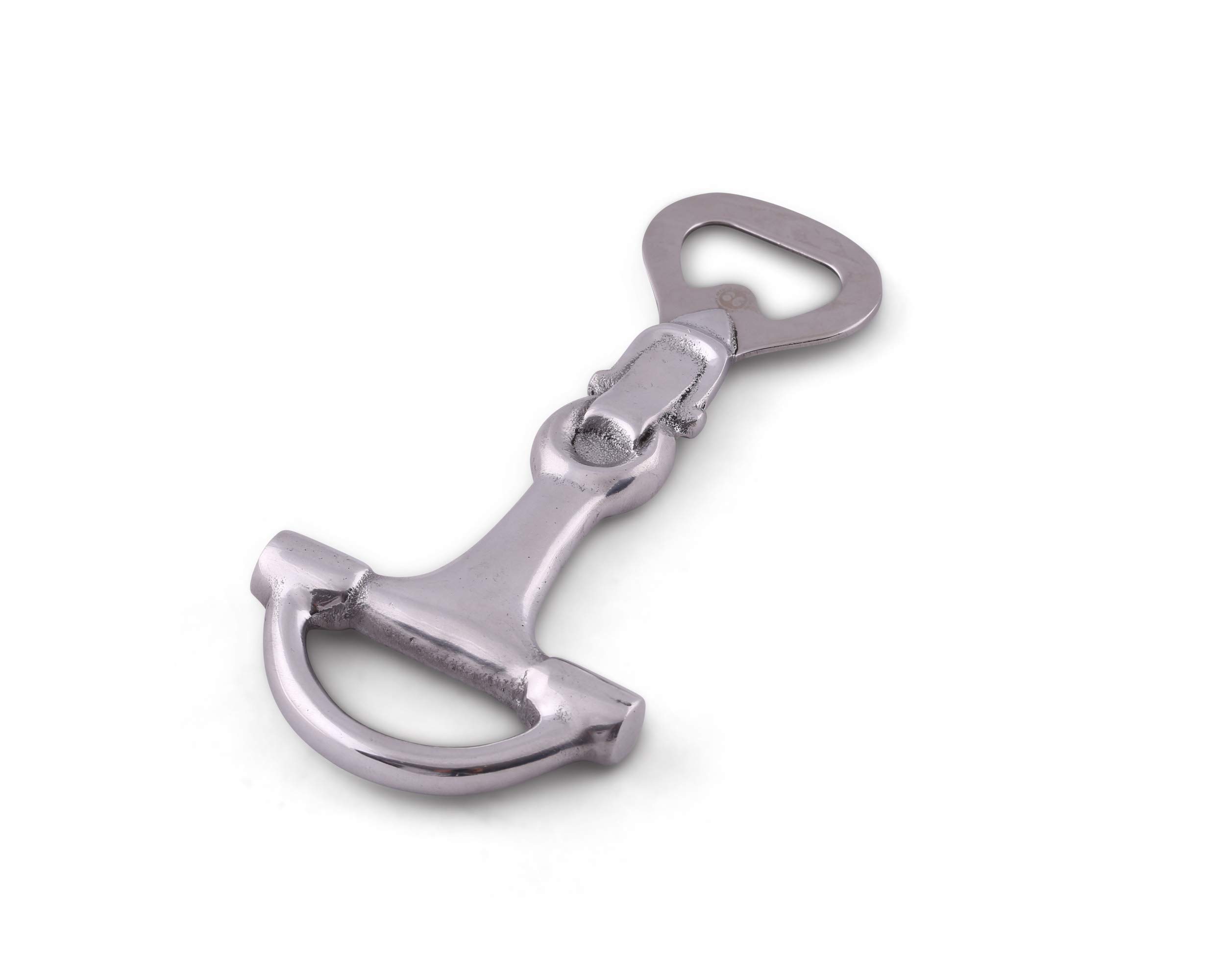 Arthur Court Designs Aluminum Equestrian Bottle Opener 5.5 inch Long