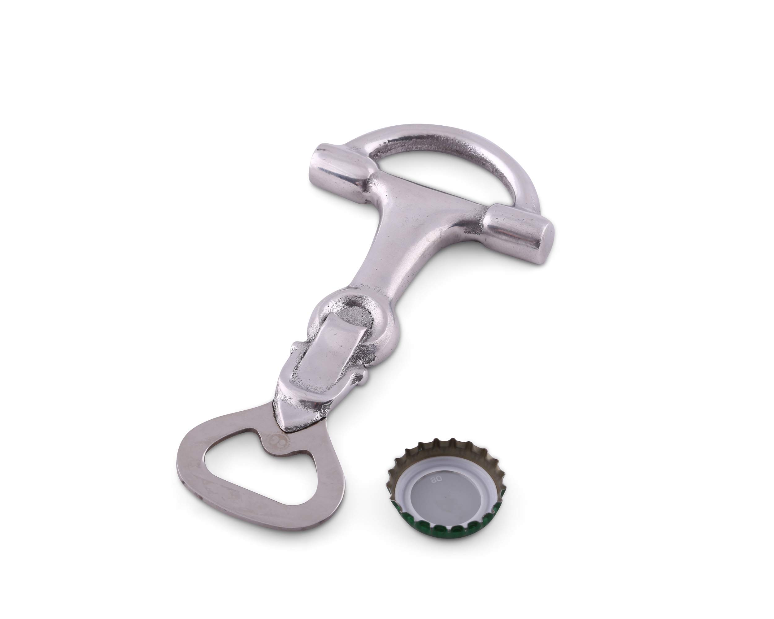 Arthur Court Designs Aluminum Equestrian Bottle Opener 5.5 inch Long