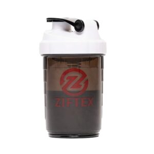 Ziftex Protein Mixer Shaker Bottle- Gym Bottle Shaker for Pre or Post Workout, Mixes Cocktails, Smoothies and Shakes | Dishwasher Safe (500 ml)