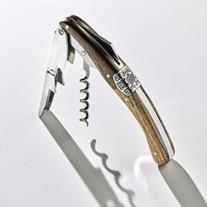 Legnoart Primitivo Grand Crue Sommelier Corkscrew with Solid Oak and Wenge Wood Handle in Premium Gift Box