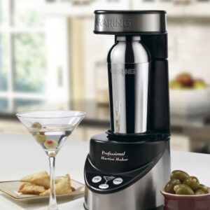 Waring Pro Professional Electric Martini Maker, Black/Chrome