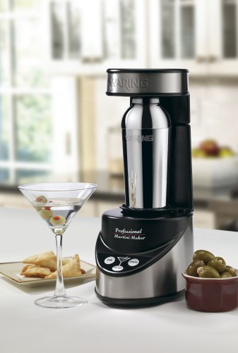 Waring Pro Professional Electric Martini Maker, Black/Chrome