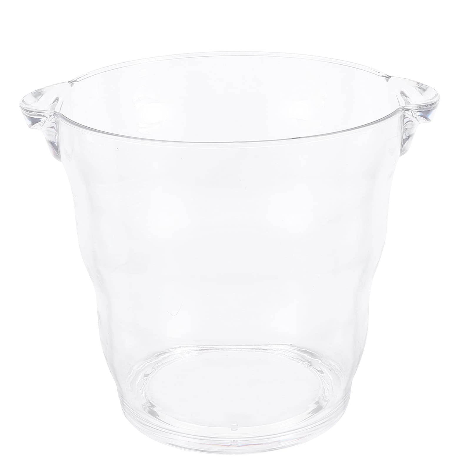 CLISPEED Wine Cooler Bucket Acrylic Wine Barrel Portable Bath Wine Bottle Chilling Tub Ice Bucket Square Stand Wine Ice Bucket Wine Bucket Cocktail Ice Bucket Ice Cubes Bucket Drinks Beer