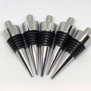 Chrome Cone Bottle Stopper Kit for Wood Turning 20 Pack