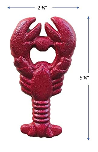 Handheld Lobster Bottle Opener, Cajun Crawfish Barware Decor, Beer Opener