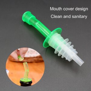 Boddenly Bar Measure Drink Liquor Dispenser Pourer Bottle Spirit Measuring Plastic Wine Wine Pourer Pour Some Water on (A, One Size)