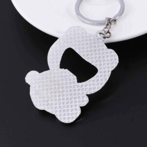 Toyvian Panda Bottle Opener Keychains Cute Chinese Panda Beer Wine Beer Soda Bottle Opener Lid Lifters