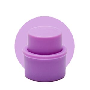 fengkengji safe and durable bottle pump caps bottle stopper pump bottle dispenser cap like a wine bottle stopper,drink cap,bottle cap,fizzy sealer,vacuum soda cap, purple, one size