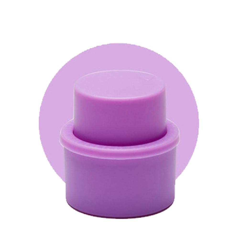 fengkengji Safe and Durable Bottle Pump Caps Bottle Stopper Pump Bottle Dispenser Cap Like A Wine Bottle Stopper,Drink Cap,Bottle Cap,Fizzy Sealer,Vacuum Soda Cap, Purple, one size