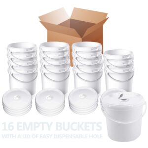 Bucket Dispensers for Multipurpose Wipes for Gyms, Fitness Centers, and Department Stores Bulk Buy -16 Buckets