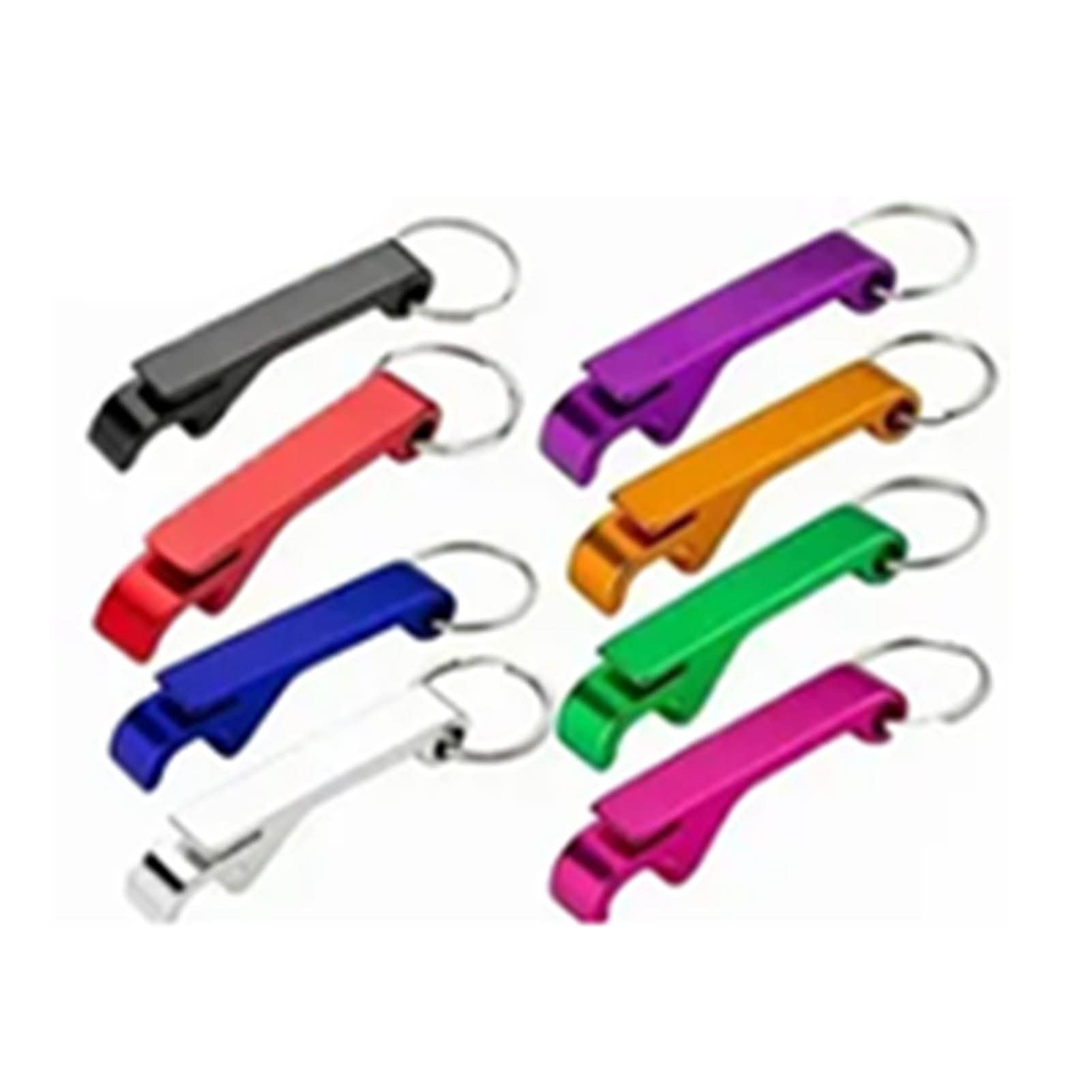 Keychain Bottle Opener, 50Pcs Aluminum Alloy Colorful Mini Pocket Beer Beverage Opener, Random Color Metal Bottle Opener