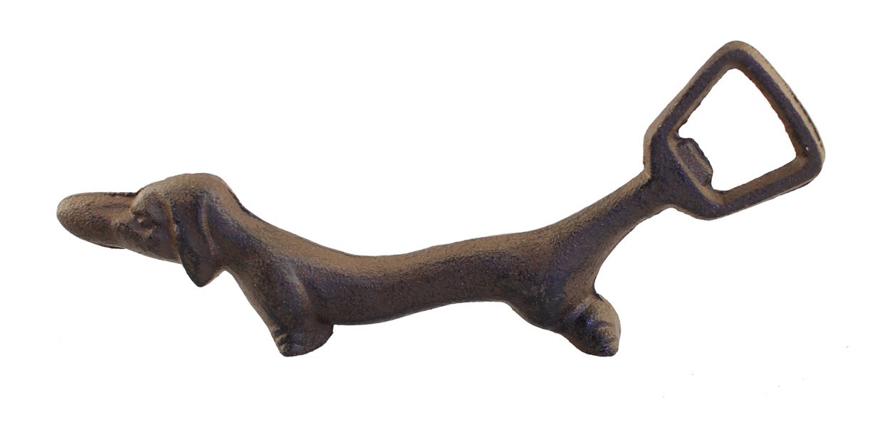 Cast Iron Dachshund Bottle Opener