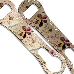 v-rod® bottle opener - rustic floral