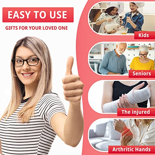 Electric Can Opener, Automatic Can opener, Safe Smooth No Sharp Edges Can Opener for Almost Size Cans, Best Gifts for Senior with Arthritis, Mothers Day Gifts