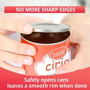 Electric Can Opener, Automatic Can opener, Safe Smooth No Sharp Edges Can Opener for Almost Size Cans, Best Gifts for Senior with Arthritis, Mothers Day Gifts