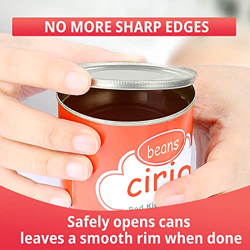 Electric Can Opener, Automatic Can opener, Safe Smooth No Sharp Edges Can Opener for Almost Size Cans, Best Gifts for Senior with Arthritis, Mothers Day Gifts