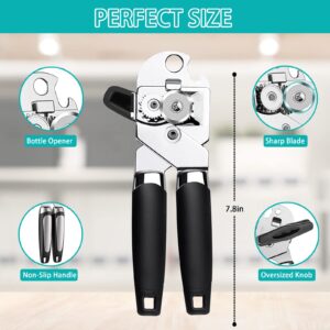 Can Opener Manual, Can Opener Smooth Edge Heavy Duty Can Opener Save Time And Effort For Seniors With Arthritis Hands