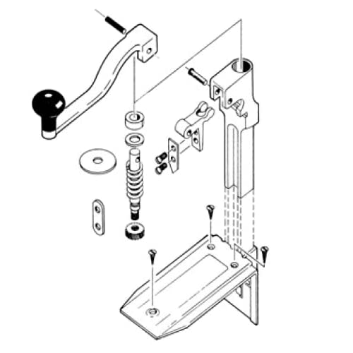 SoB Commercial Can Opener Manual Heavy Duty 18 inch - Industrial Can Opener for Big Cans, Hand Can Opener, Table Bench Clamp for Kitchen Restaurant Home (#1)