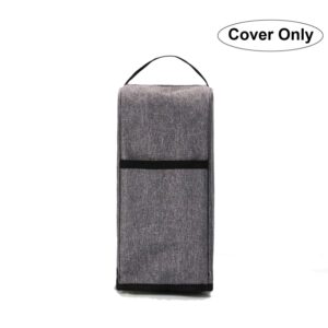 VOSDANS Can Opener Cover, Dust Cover for Cuisinart and Hamilton Beach Electric Can Opener, Dust and Fingerprint Protection, Machine Washable, Gray (Cover Only)