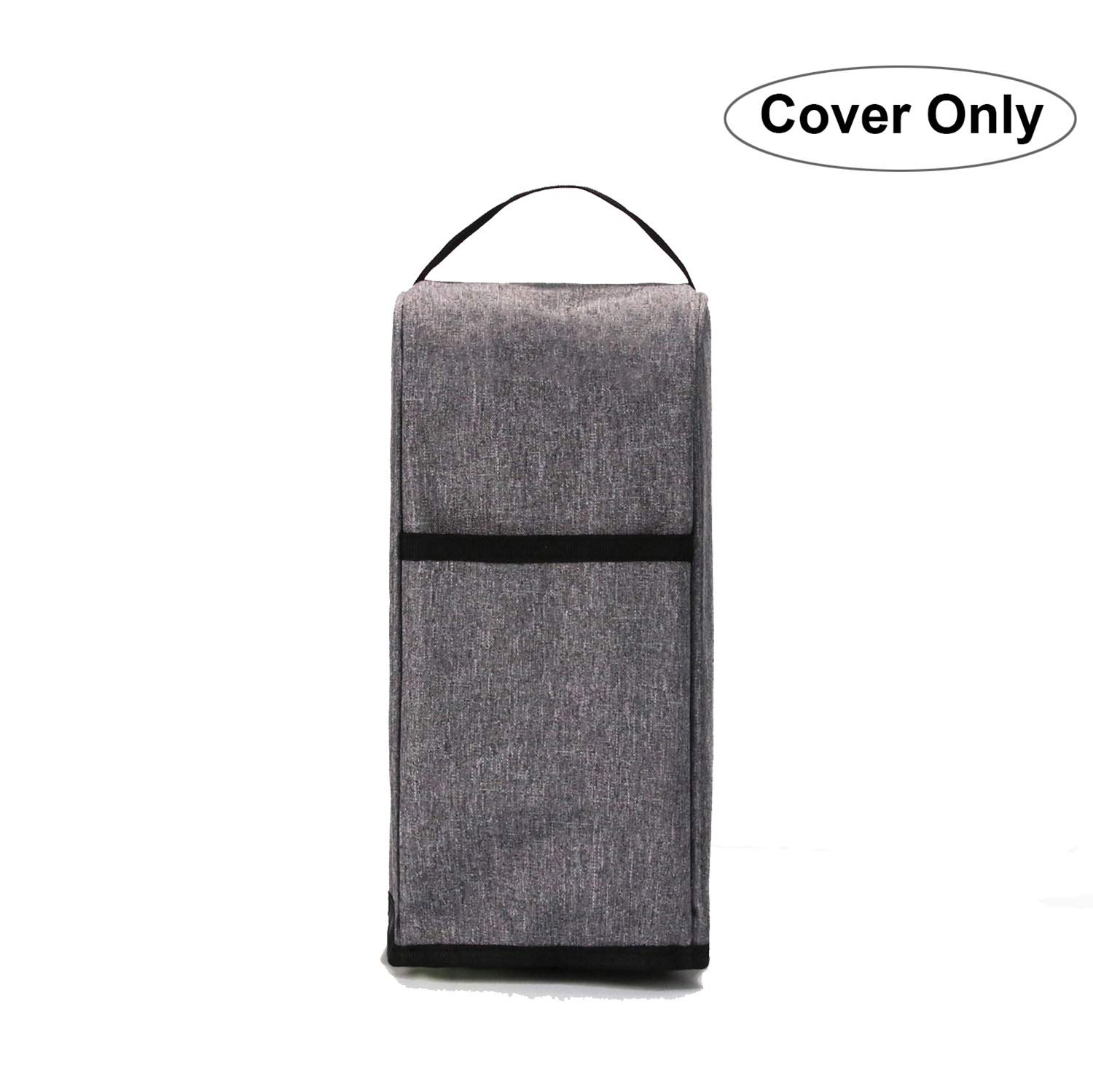 VOSDANS Can Opener Cover, Dust Cover for Cuisinart and Hamilton Beach Electric Can Opener, Dust and Fingerprint Protection, Machine Washable, Gray (Cover Only)