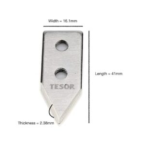 Commercial Can Opener Replacement Knife Blade Compatible with Edlund #2 Can Opener (2 pk)