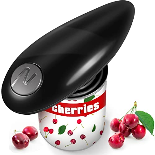 Electric Can Opener One Touch Switch Smooth Edge Automatic Electric Can Opener