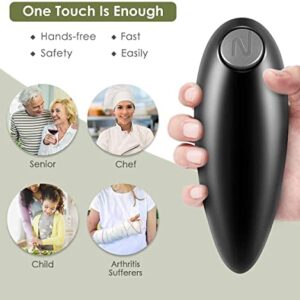 Electric Can Opener One Touch Switch Smooth Edge Automatic Electric Can Opener