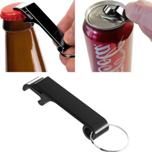 NLAAHCE Can Opener Smooth Edge - Safety Can Opener Manual, Handheld Can Opener features Ergonomics Design for Seniors with Arthritis and Weak Hands, with Bottle Opener Set