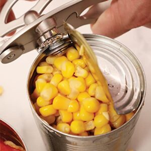 Baker's Secret - Can Opener Stainless Steel Heavy Duty Tin Can Opener