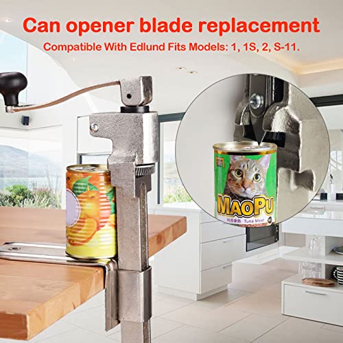 Commercial Can Opener Replacement Parts-Compatible with Edlund Can Opener #1- Gear and Knife/Blade