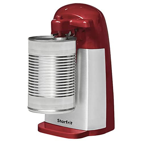 Starfrit 024715-003-0000 Can Opener, 3-in-1, Red