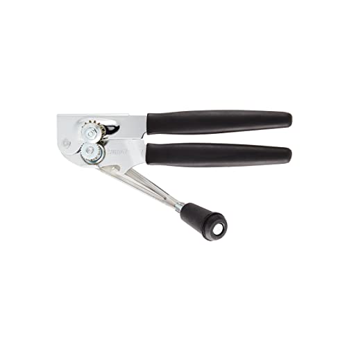 KitchenCraft Swing-A-Way Can Opener with Easy-Crank Handle, 23 x 5 cm (9" x 2") -Black, 5 x 9.5 x 22 cm