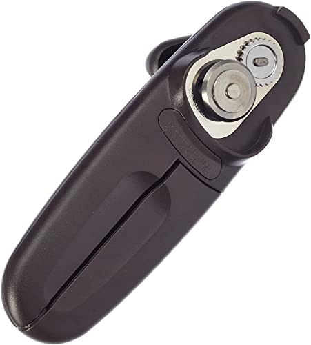 Culinare C10001 MagiCan Tin Opener, Graphite, Plastic/Stainless Steel, Manual Can Opener, Comfortable Handle for Safety and Ease