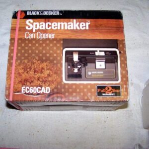 Black & Decker Spacemaker Can Opener EC60CAD