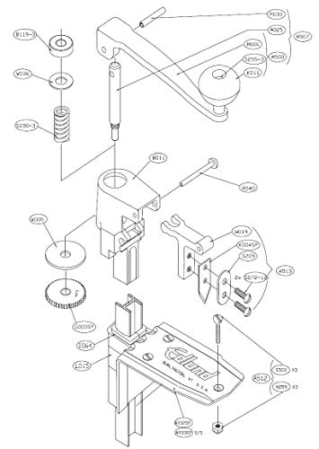 Edlund 11108 'Old Reliable' Heavy Duty Manual Can Opener Kit with Knife and Gear Replacement, Model #1