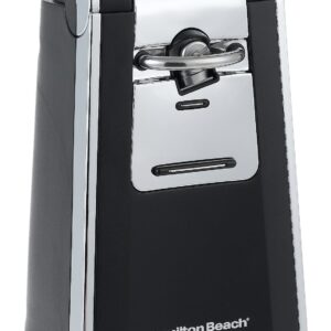 Hamilton Beach 76606Z Smooth Touch Can Opener, Black and Chrome (Discontinued)