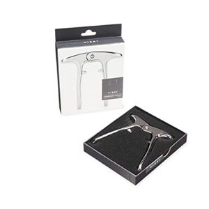 viski silver puller champagne openers