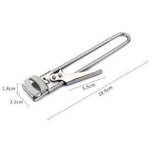 Adjustable Multifunctional Stainless Steel Can Opener, 2023 New Toothed Grip Anti-Slip Jar Opener, Easy Labor Saving Manual Jar Bottle Opener Kitchen Accessories for Seniors Kids (1PC)