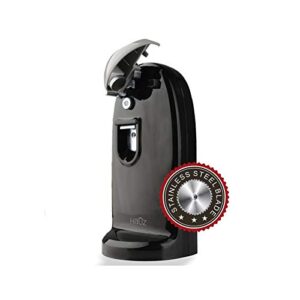 hauz aco758 automatic can opener 3 in 1 black