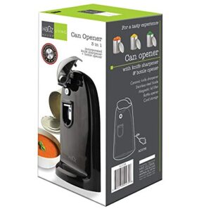 Hauz ACO758 Automatic Can Opener 3 in 1 Black