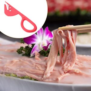 Angoily Kitchen Poultry Food Tools Opener: 20pcs Multipurpose Intestine Opening Cooking Utensils for Chicken Poultry Fish Meat Random Color