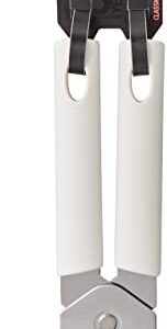 Brabantia Classic Can Opener With Metal Handle, 4.8x5.1x9 cm, White