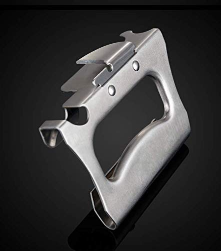 Kitchen Stainless Steel Military Style Multi-Function Manual Can Opener for Can Beer