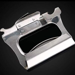 Kitchen Stainless Steel Military Style Multi-Function Manual Can Opener for Can Beer