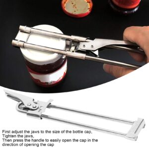 Adjustable Stainless Steel Jar Opener Master Opener Gripper Can Opener for Kitchen