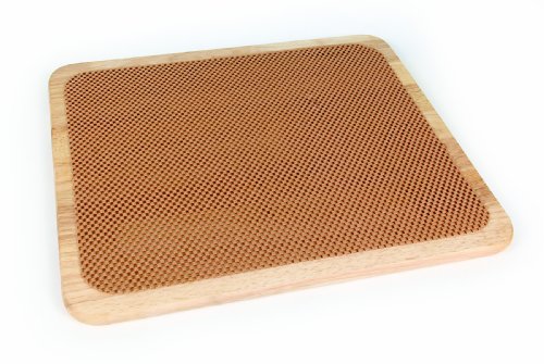 Camco - 43753-A Hardwood Cutting Board and Stove Topper With Non-Skid Backing, Includes Flexible Cutting Mat