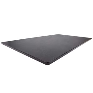 thirteen chefs cutting boards for kitchen - 30 x 18 x .5" black color coded plastic cutting board with non slip surface - dishwasher safe chopping board