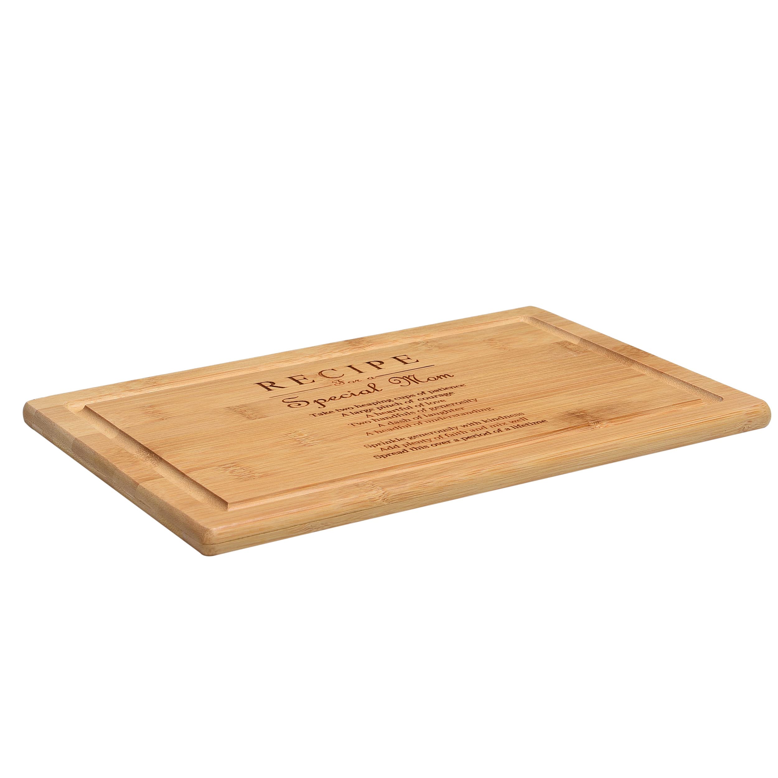 Bamboo Cutting Board Mothers Day Birthday Christmas Gift, Gift for Mom and Grandma Cheese Board